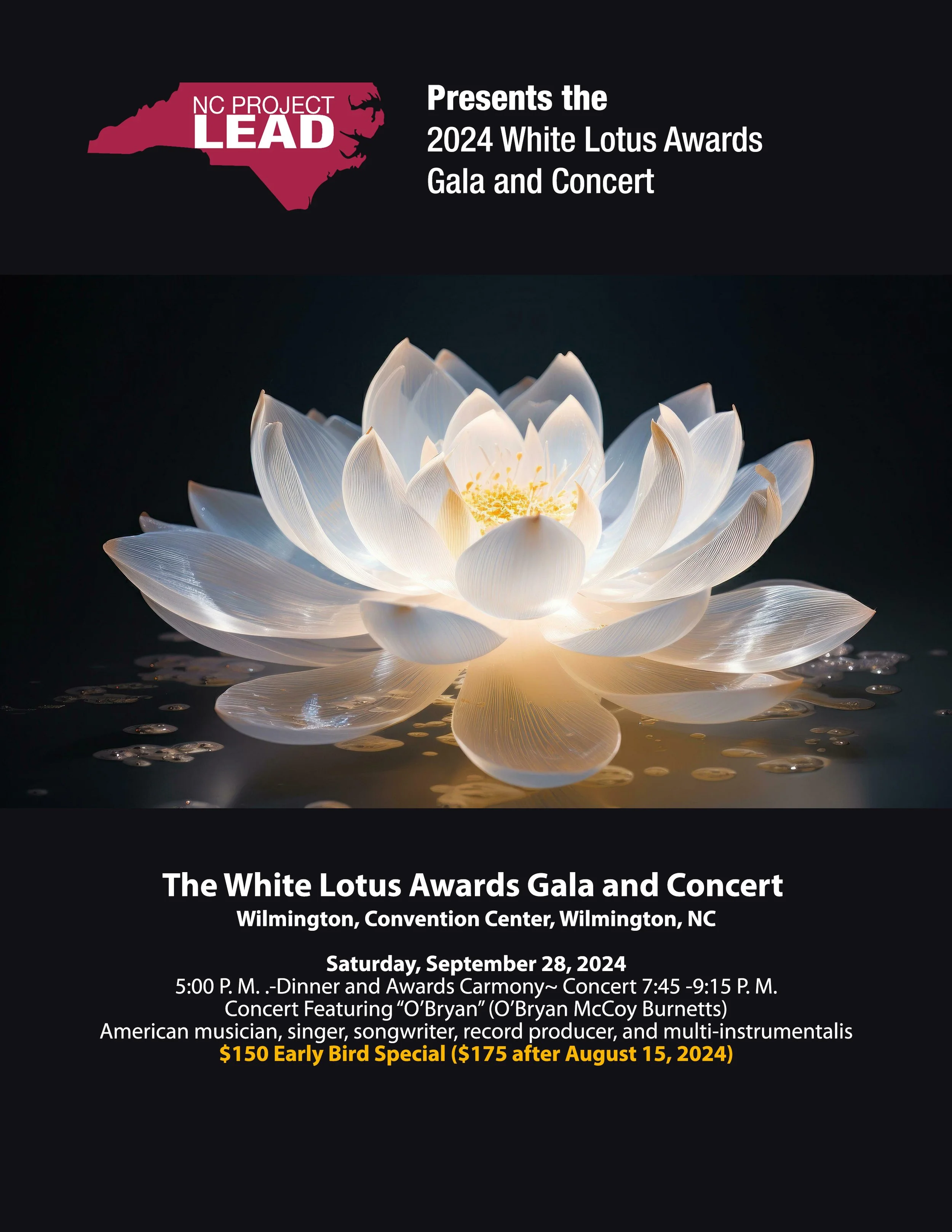 Sponsorships and Ticket Sales — NC Project Lead, Inc.