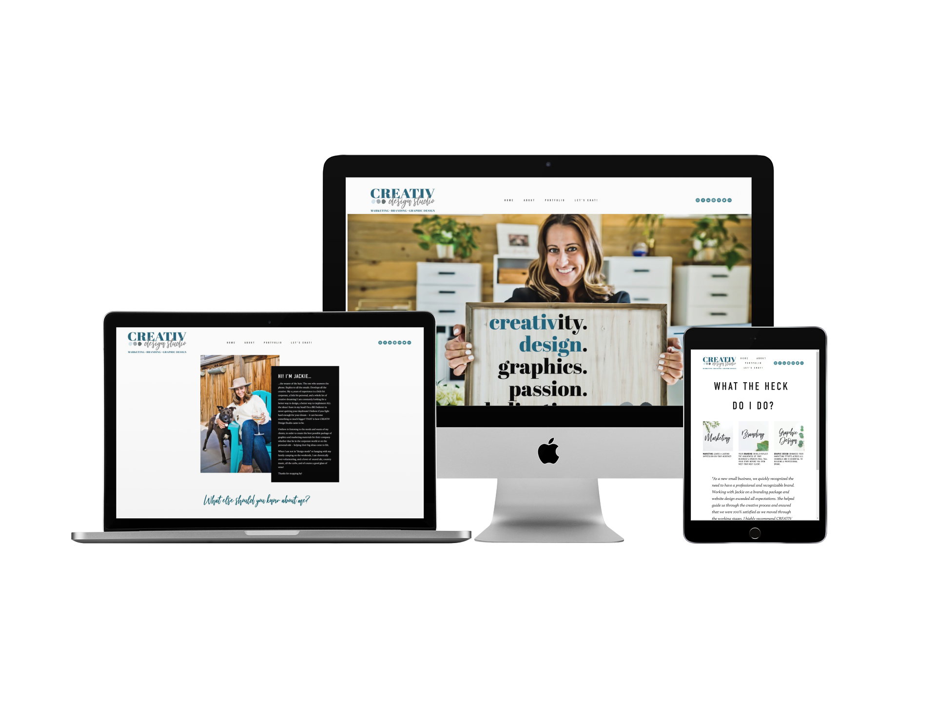 Website Design — CREATIV Design Studio