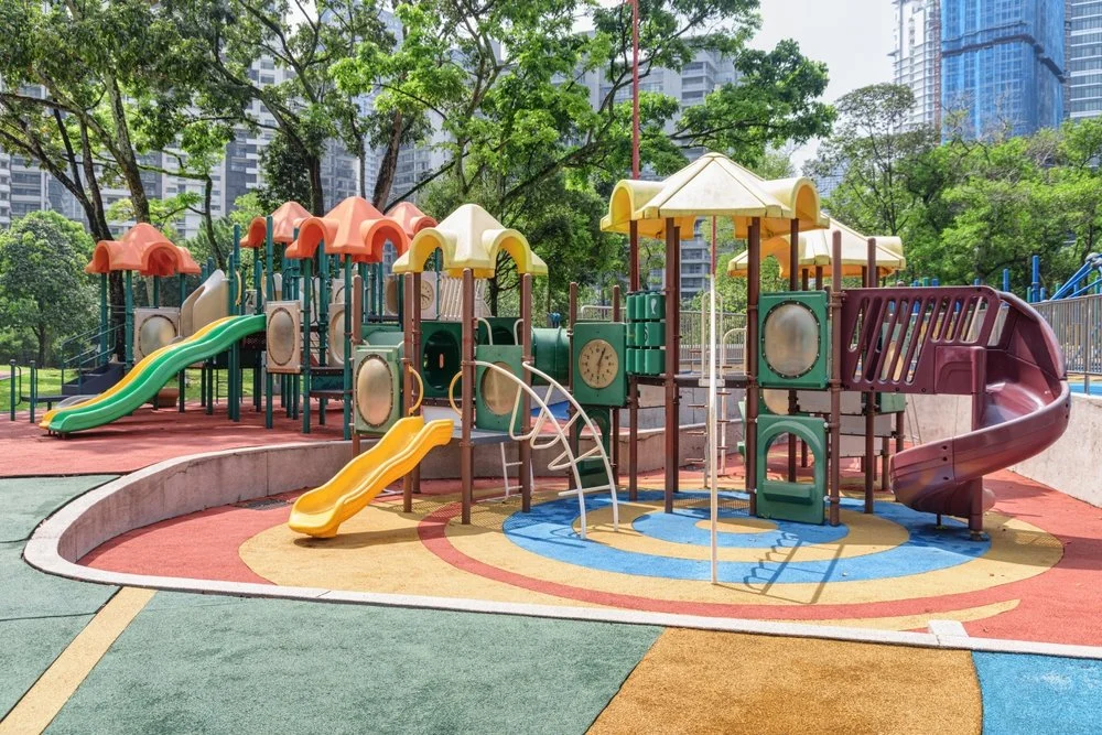 Metal vs Plastic vs Composite Playground Materials — Garrett Parks and Play