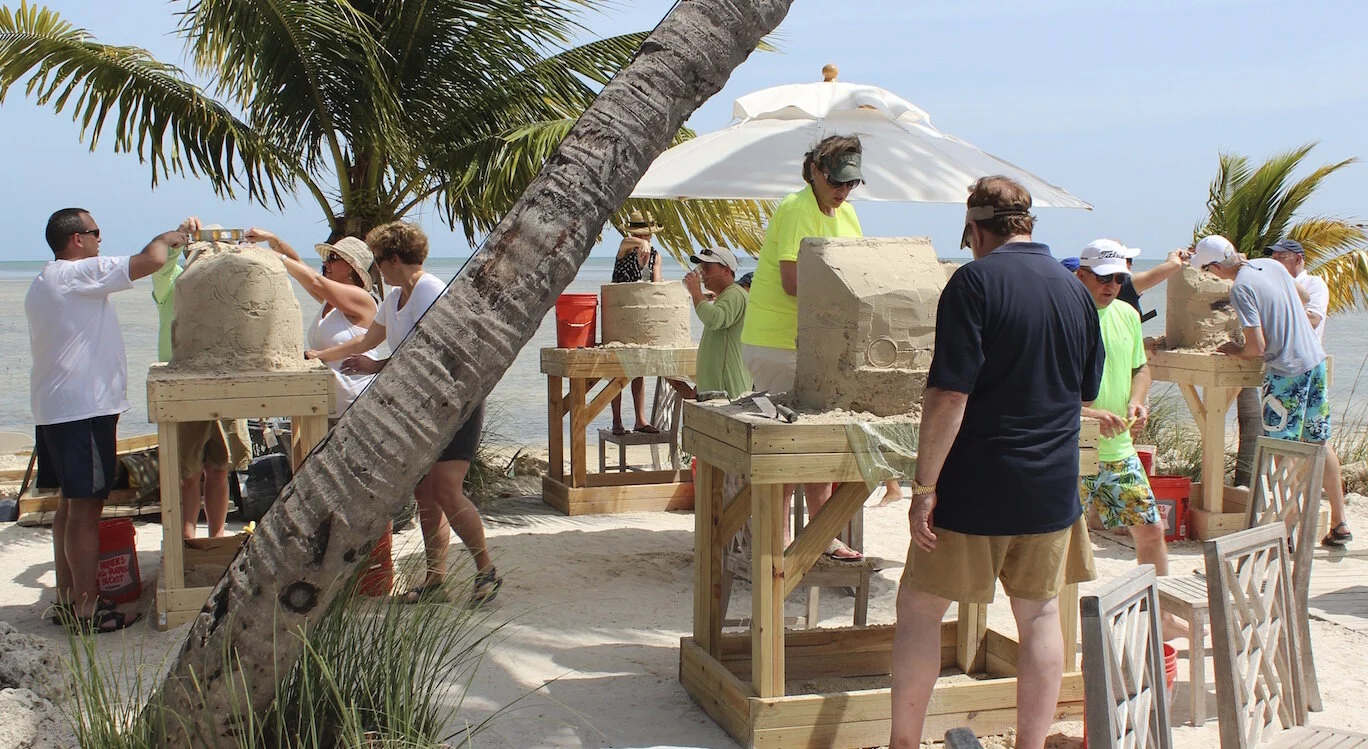 Team Building Competitions | Hawaii — Broken Glass Sand Sculptures