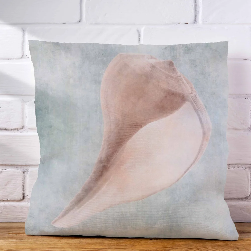 Shell Pillows — OCEAN ARTS | Personalized Beach Decor & Coastal Wall Art