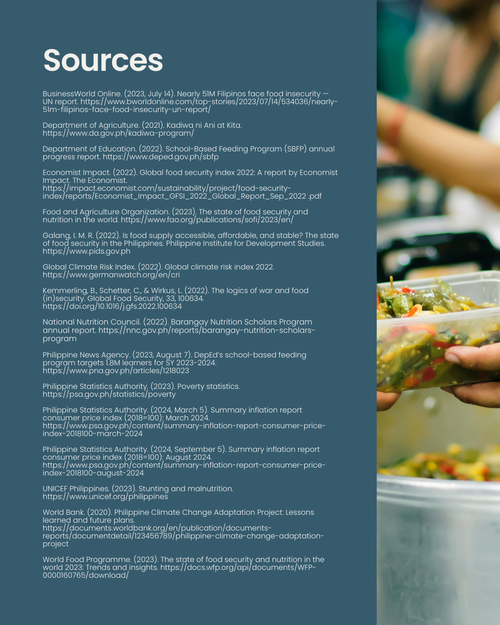 Food Security in the Philippines: A Growing Challenge — Circulo