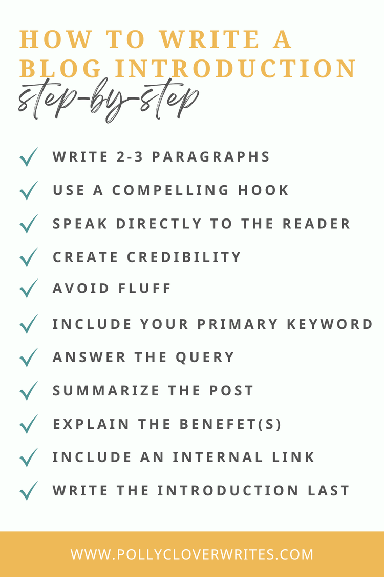 How to Write a Blog Introduction: Helpful Tips & Examples — Polly ...
