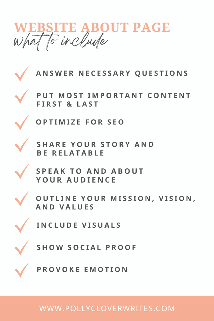 How to Write About Us Page for Business (With Examples) — Polly Clover ...