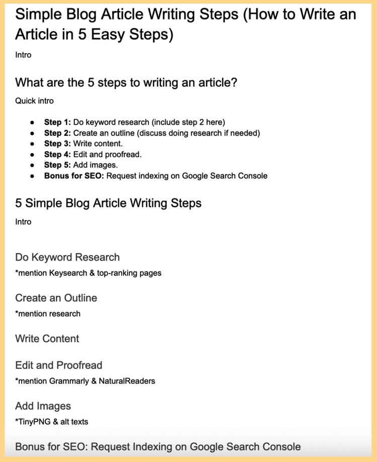 5 Simple Steps to Writing a Blog (How to Write an Article in 5 Easy ...