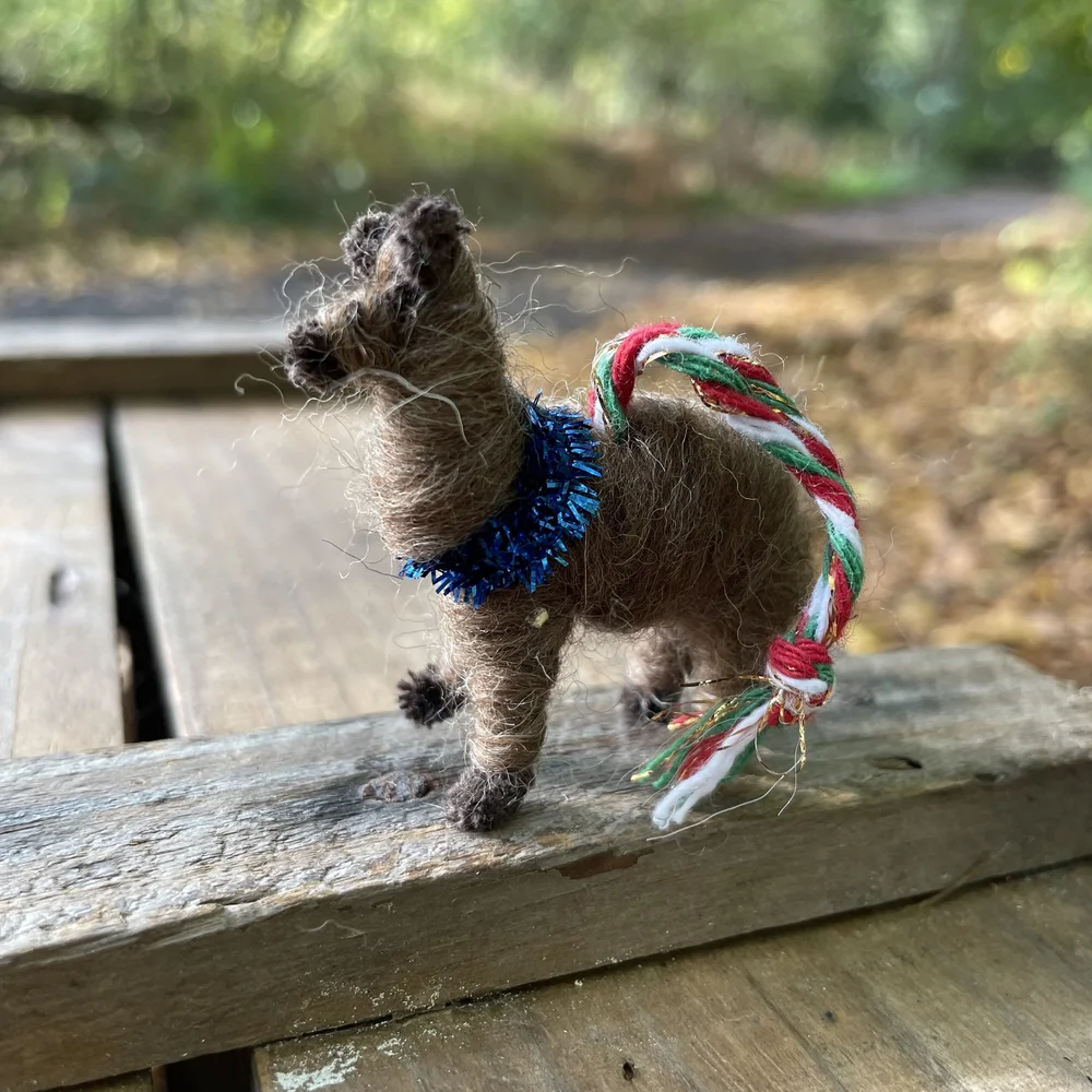 Alpaca Christmas Tree Ornament — ALPACA PRODUCTS