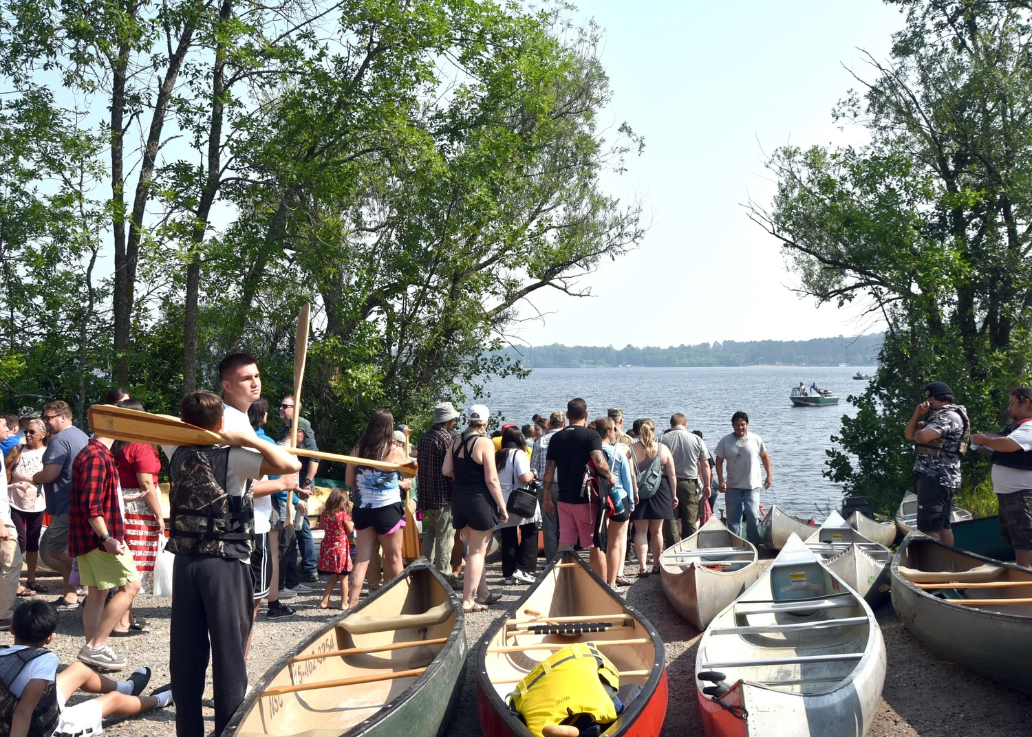 They are remembered: Annual sandy lake ceremony honors 1850 tragedy and ...