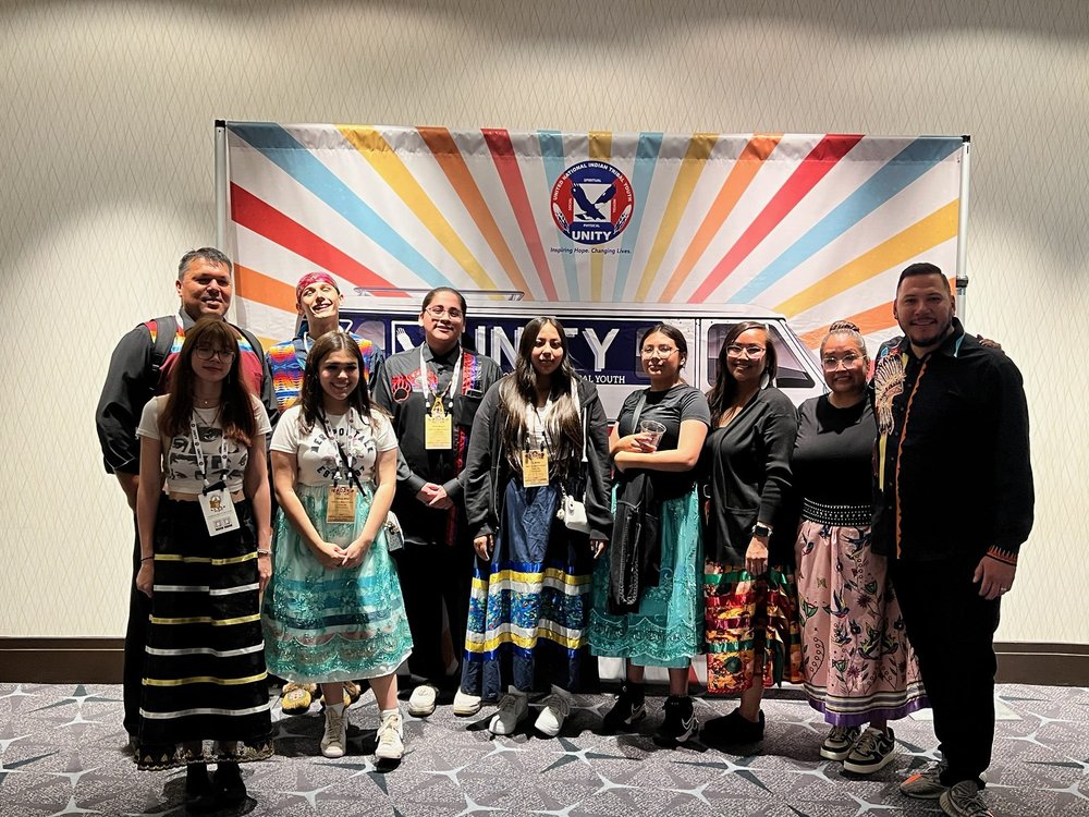 ONAMIA STUDENTS ATTEND NATIONAL UNITY CONFERENCE — Ojibwe Inaajimowin