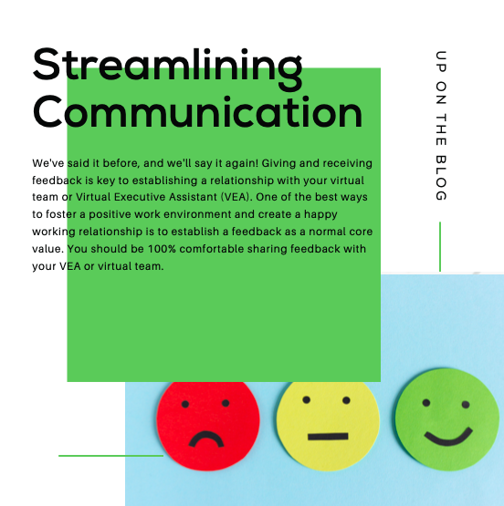 How to Share Feedback Virtually - Worxbee | Executive Assistant Solutions