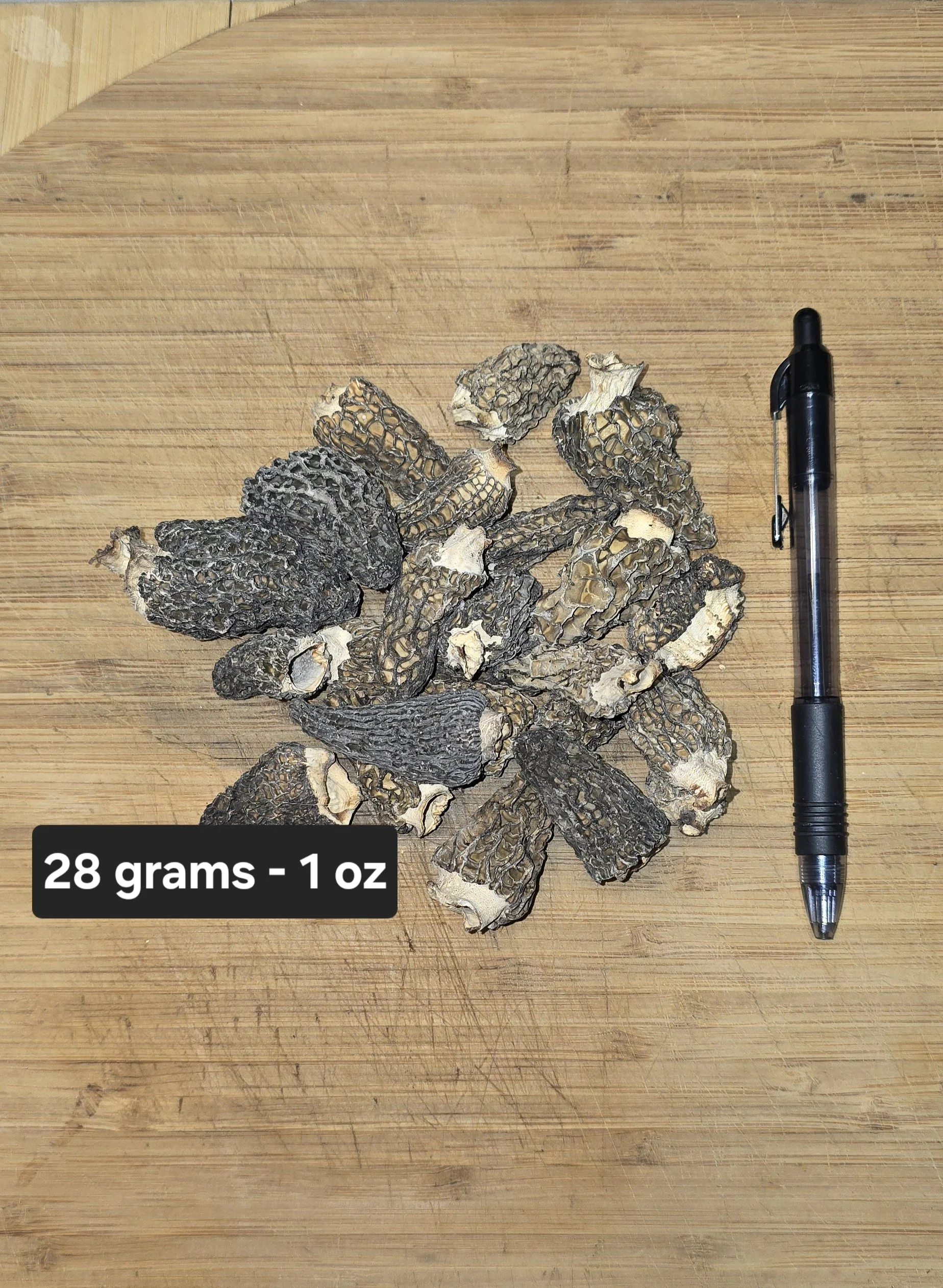 Dry Morel Mushrooms - Harvested from BC, Canada — Peace Valley Foragers