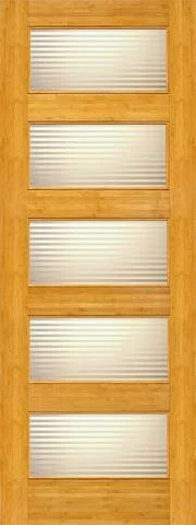 Bamboo Interior Doors — Shed Brand Studios