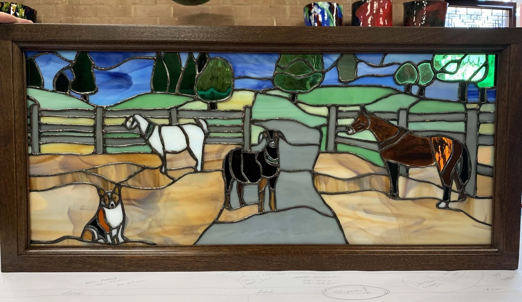 Stained Glass Animals — Shed Brand Studios