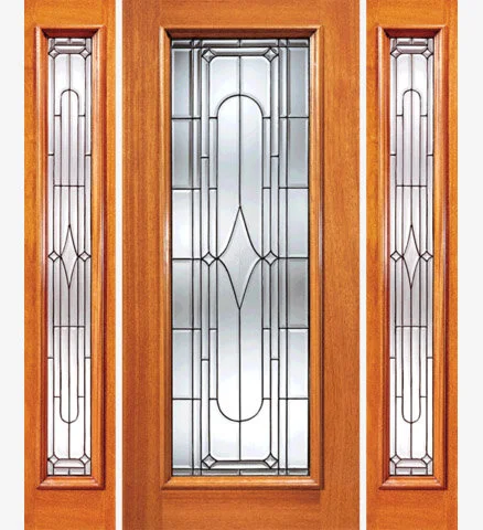 Beveled Glass Doors — Shed Brand Studios