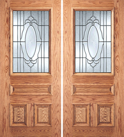 Beveled Glass Doors — Shed Brand Studios