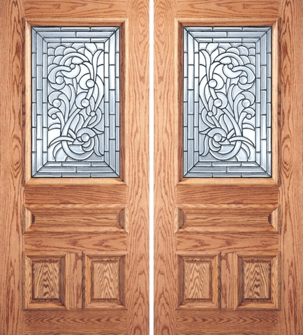 Beveled Glass Doors — Shed Brand Studios