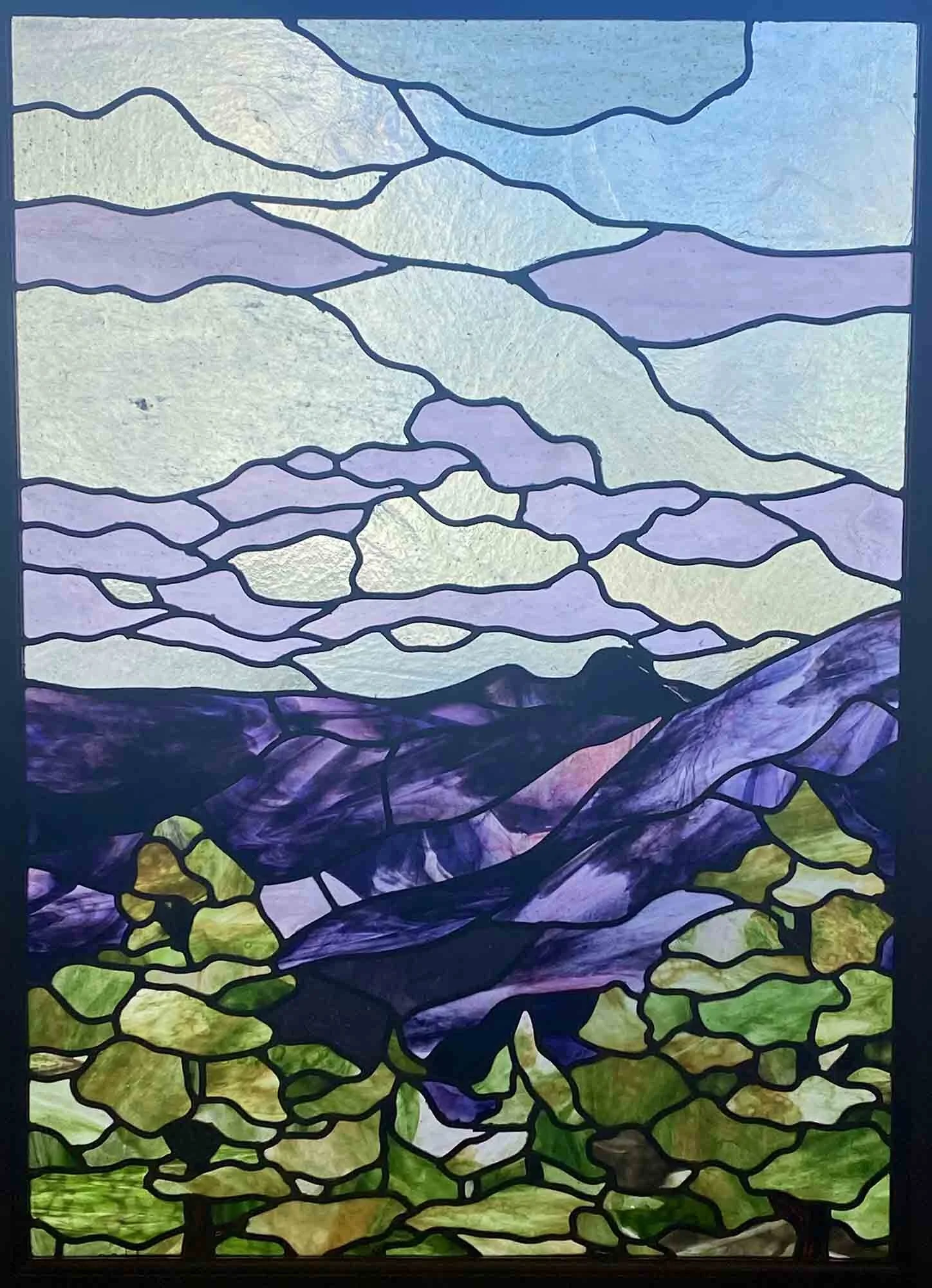 Stained Glass Landscape — Shed Brand Studios