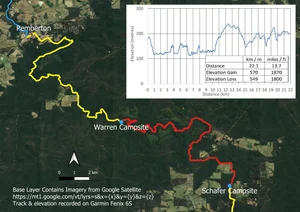 Day 46 Warren to Schafer — Slower Hiking