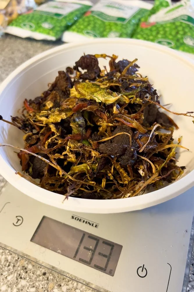 Dehydrated Chinese Pork Chow Mein Stir-Fry — Slower Hiking