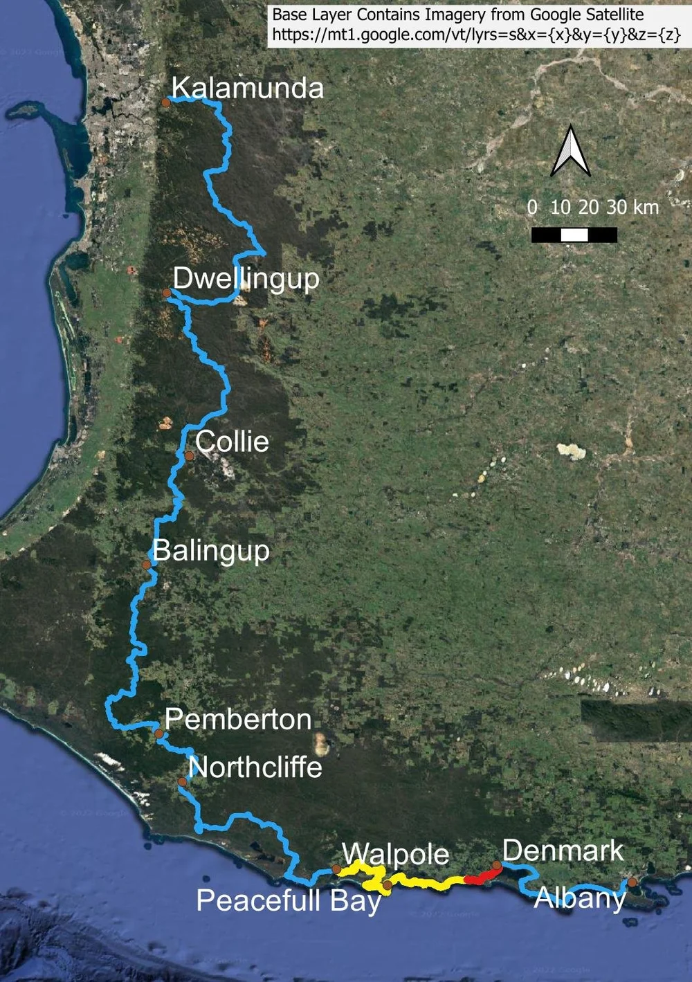 Days 66, 67 & 68: William Bay to Denmark and Rest Days in Denmark ...