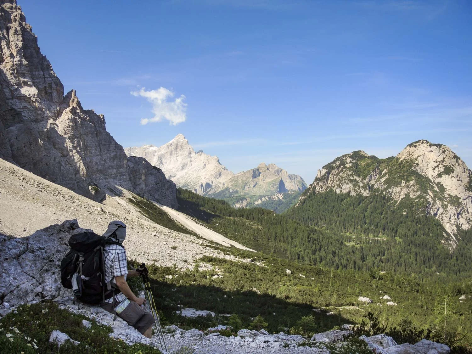 Pelmo Tour Day 1, Dolomites — Slower Hiking