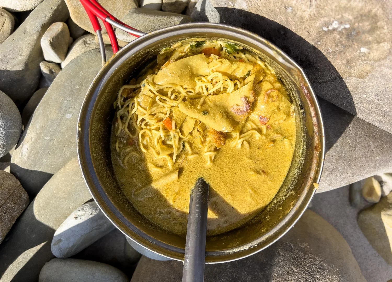 Instant Dehydrated Laksa — Slower Hiking