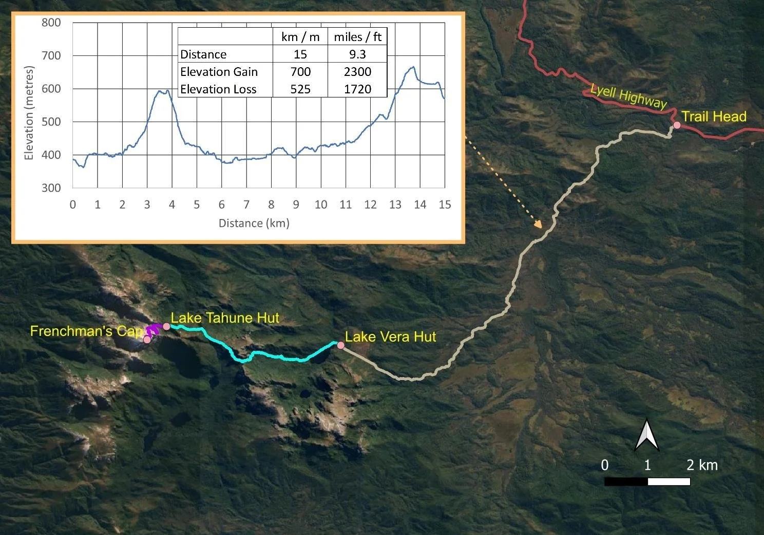 Frenchman’s Cap - Trail Head to Lake Vera — Slower Hiking