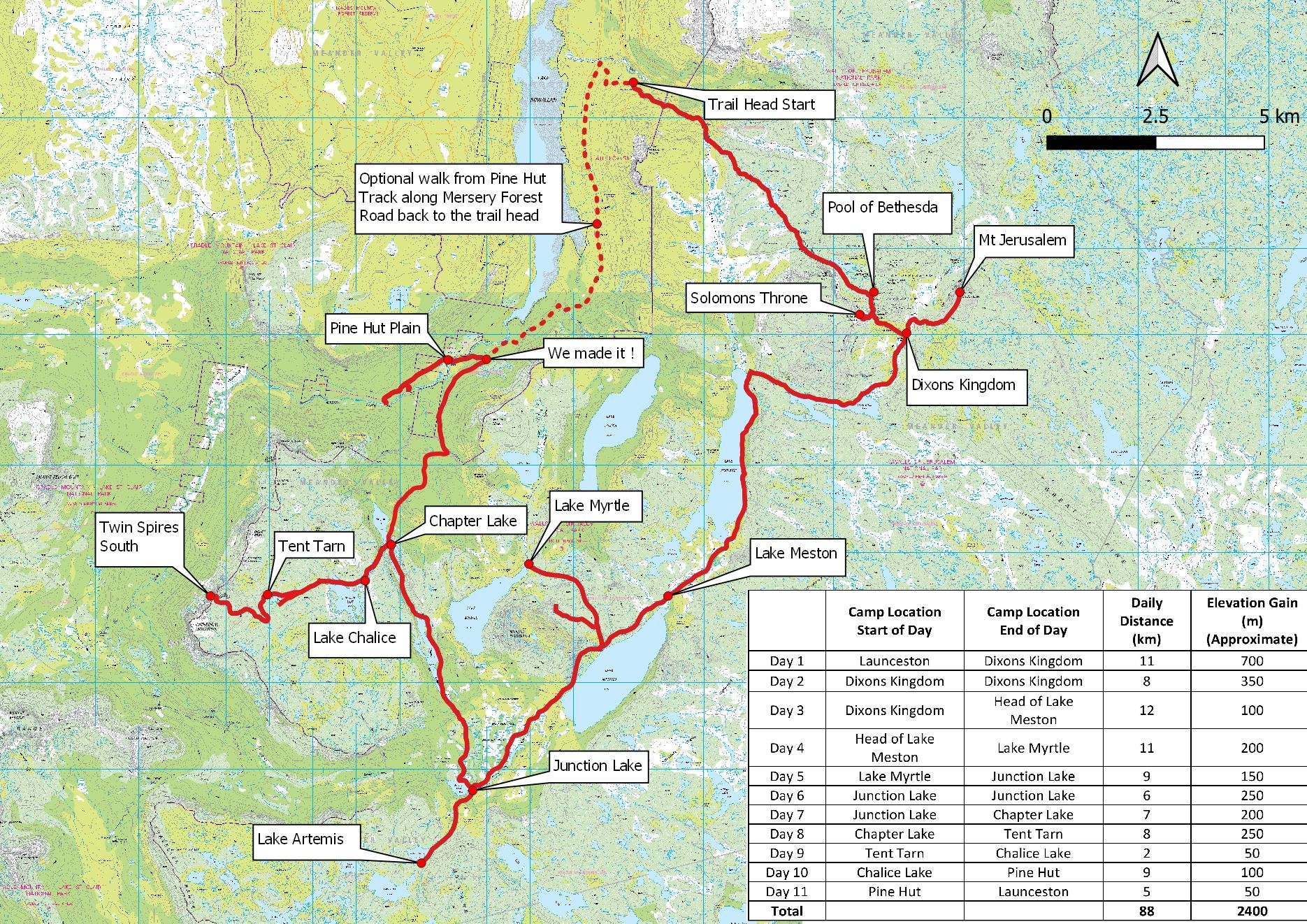 Planning an 11 day Circuit Hike in Tasmania's Walls of Jerusalem ...