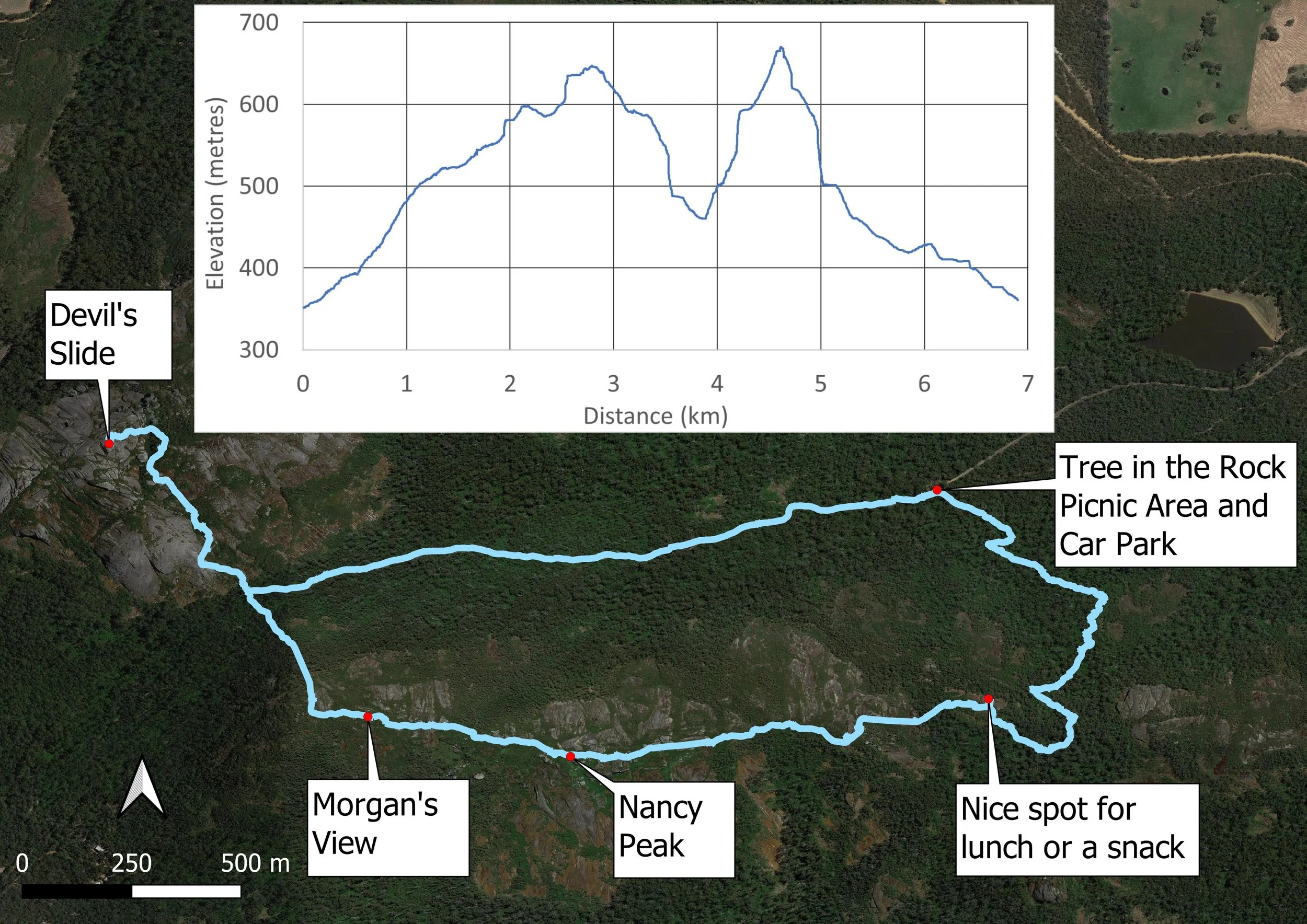Nancy Peak Circuit and Devil’s Slide: Porongurup Range, Western ...