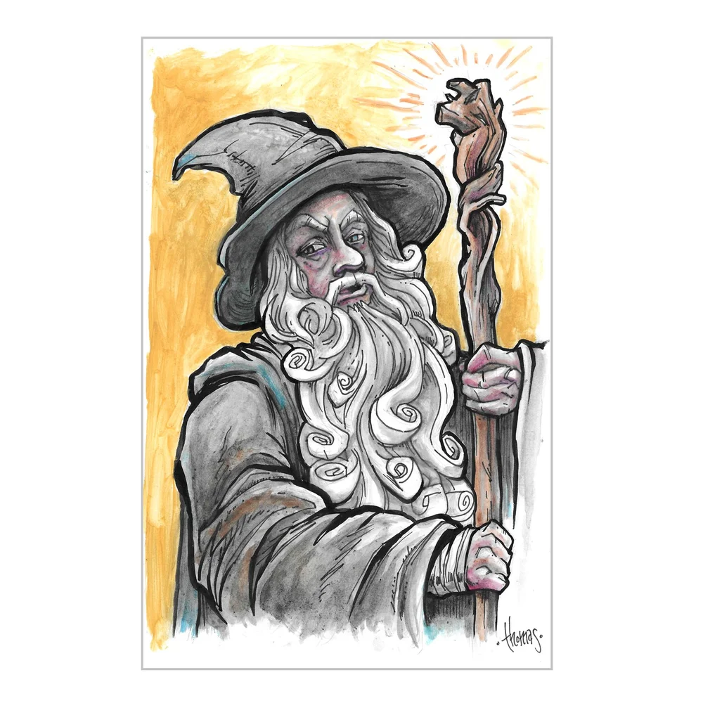 Gandalf Painting