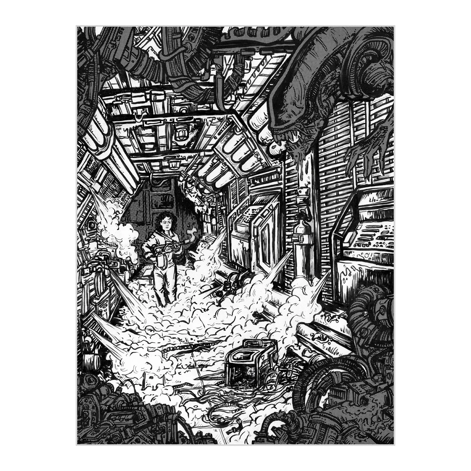 Art the Clown (Terrifier) - Original Art — Spectral Void Comics & More