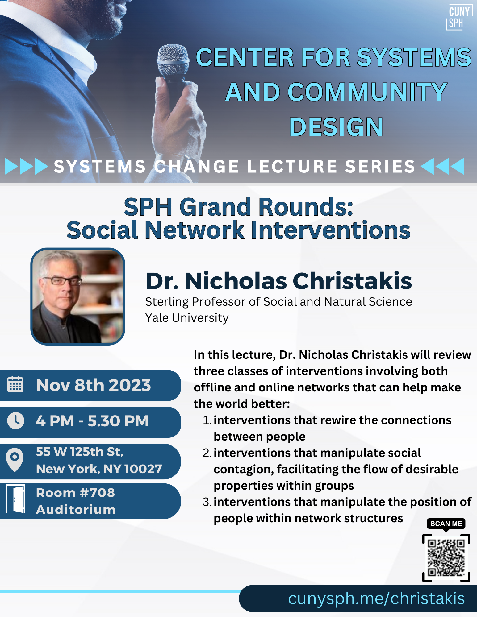 Systems Change Lecture Series — Center for Systems and Community Design