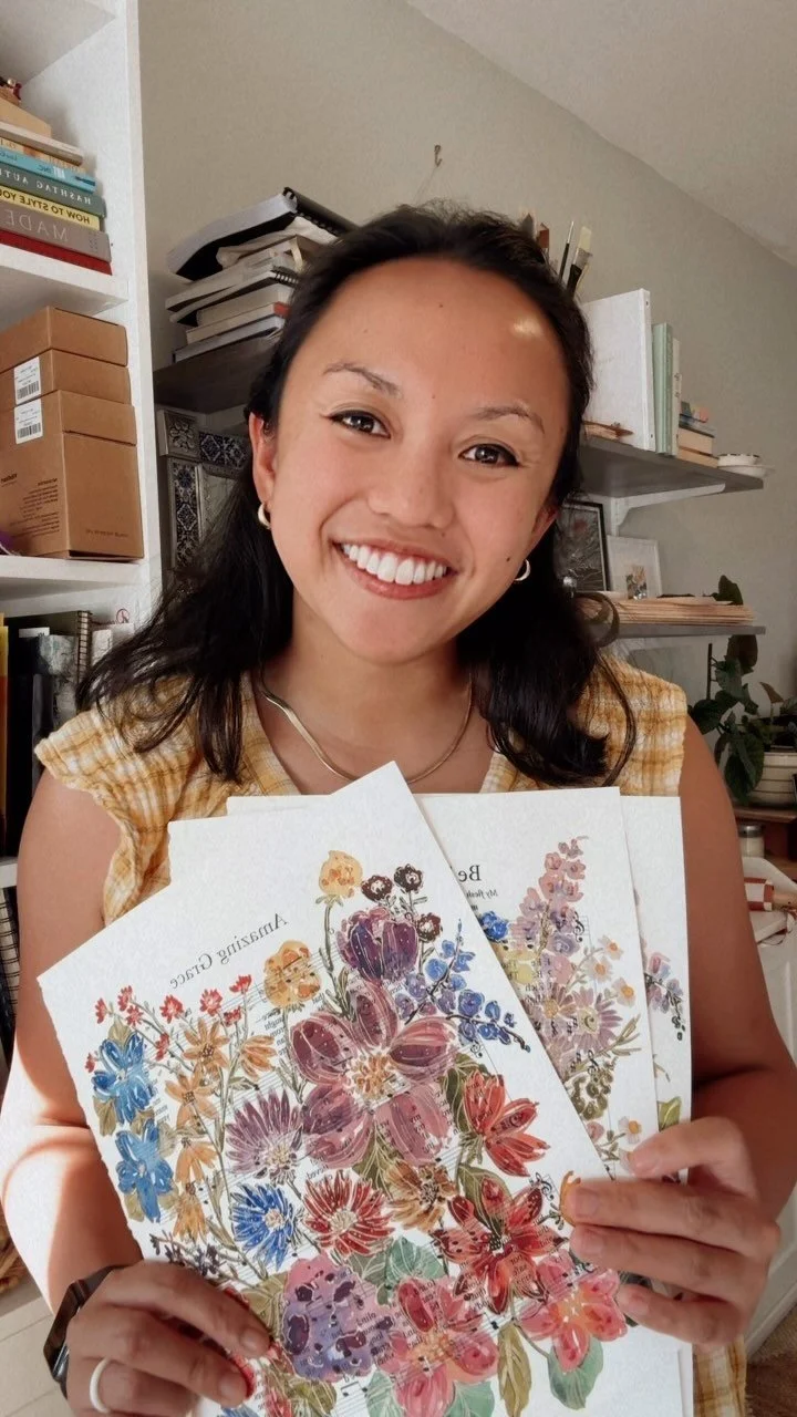 "Sow" Block Print Reproduction — Patsy Shaw