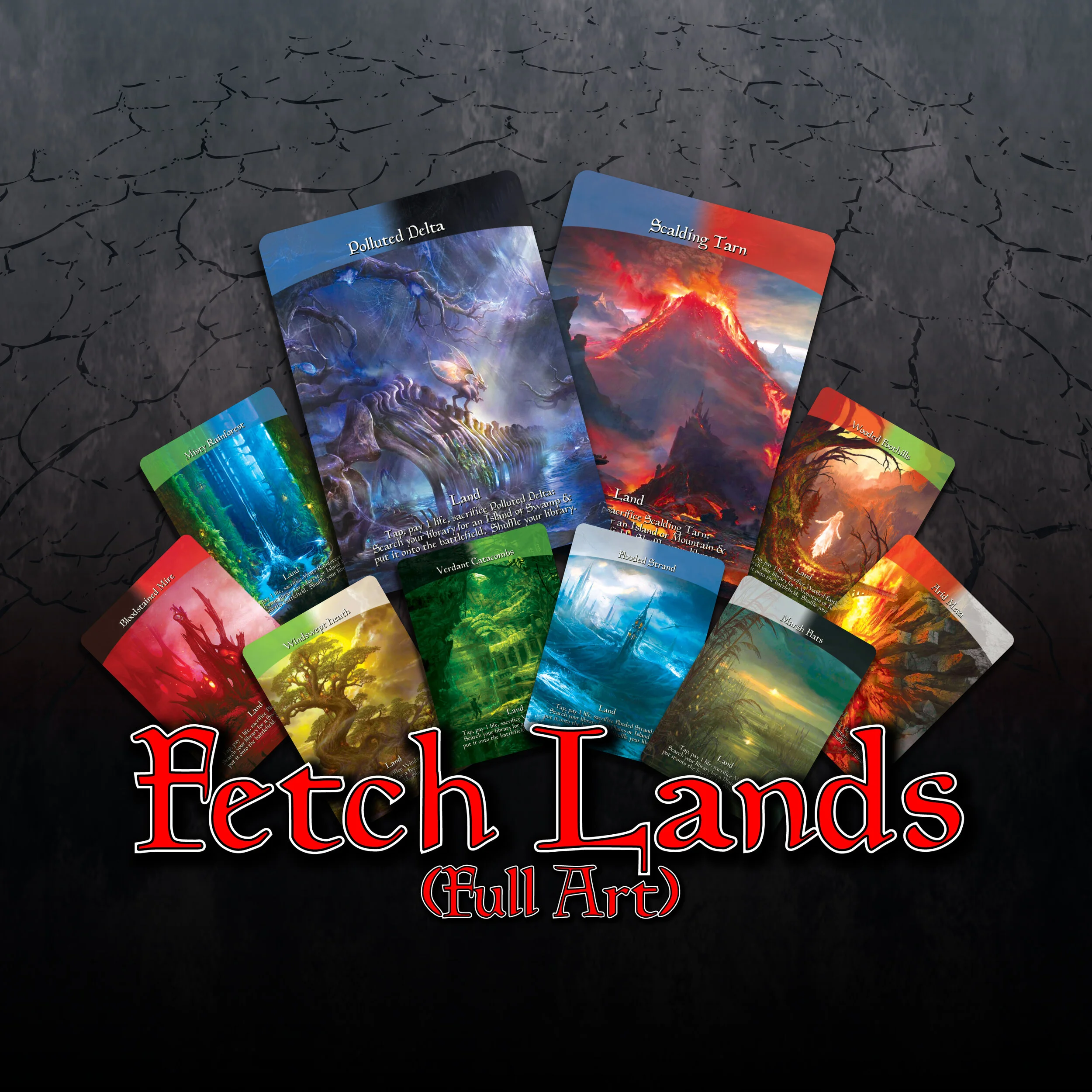 FULL ART (Borderless Art) Collection - 190+ Custom Cards — Magical ...