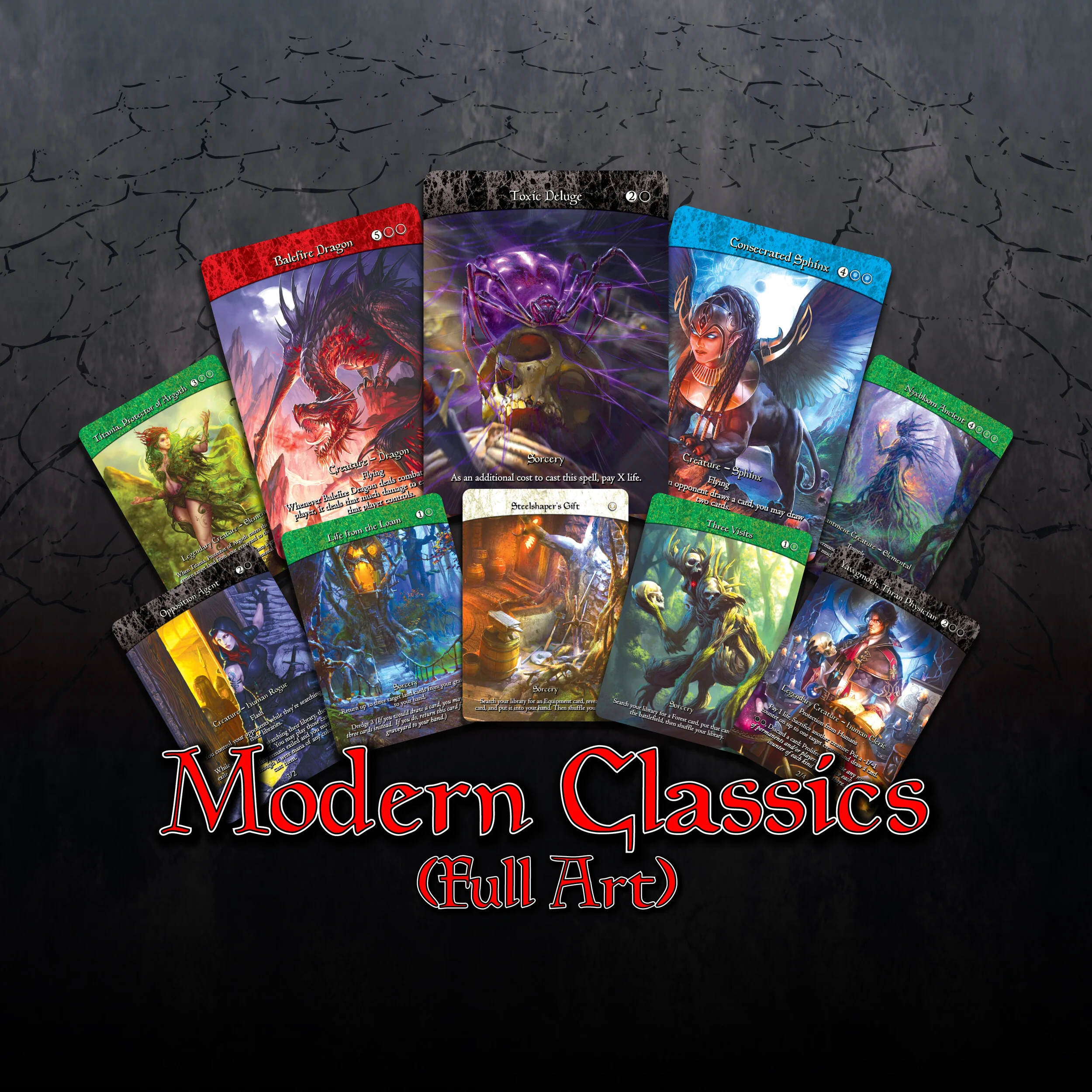 FULL ART (Borderless Art) Collection - 190+ Custom Cards — Magical ...