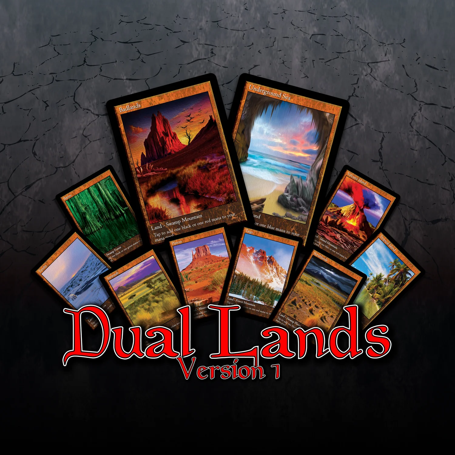 Custom MTG Alternate Art Proxies, Full Art, Dual Lands, Fetch Lands ...