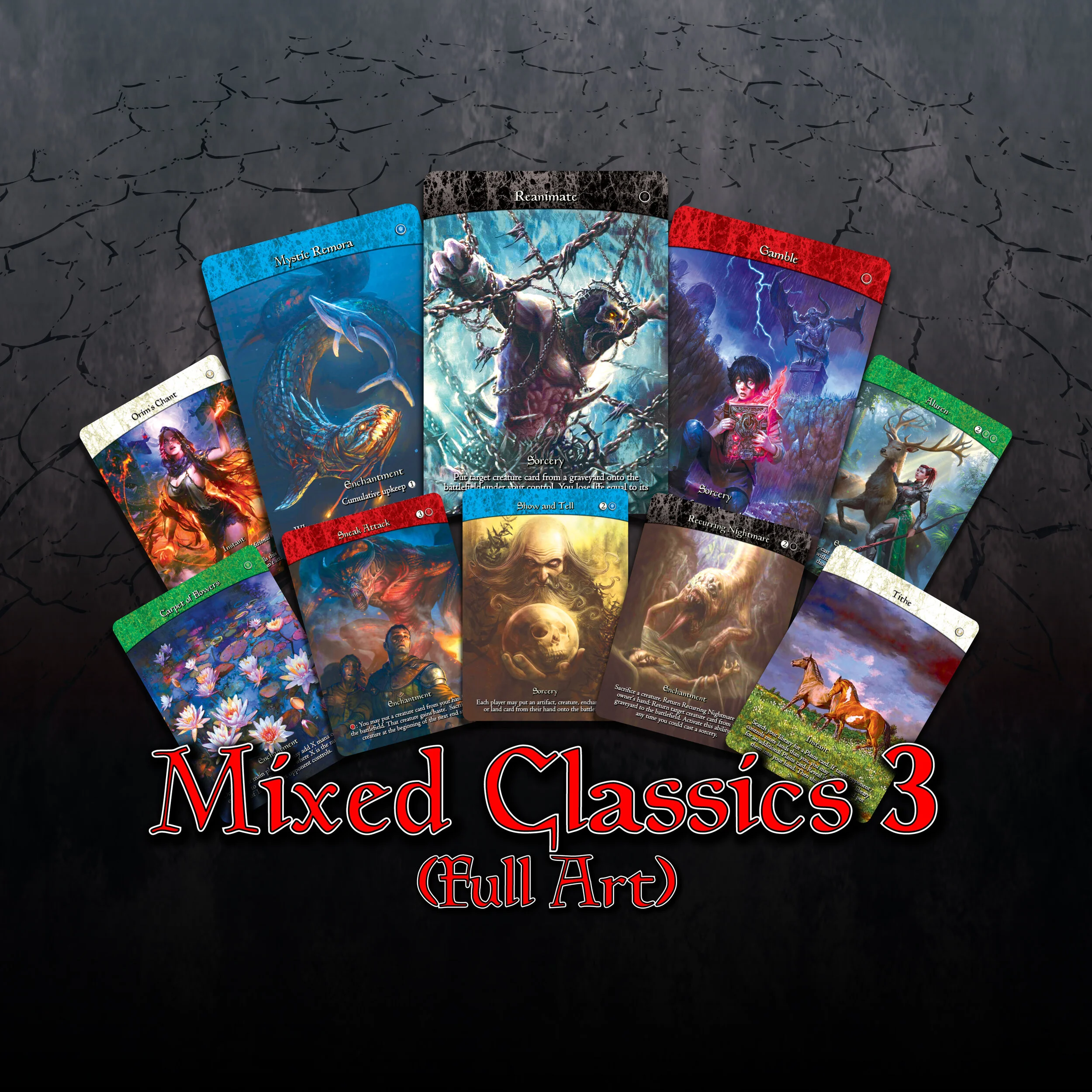 FULL ART (Borderless Art) Collection - 190+ Custom Cards — Magical ...