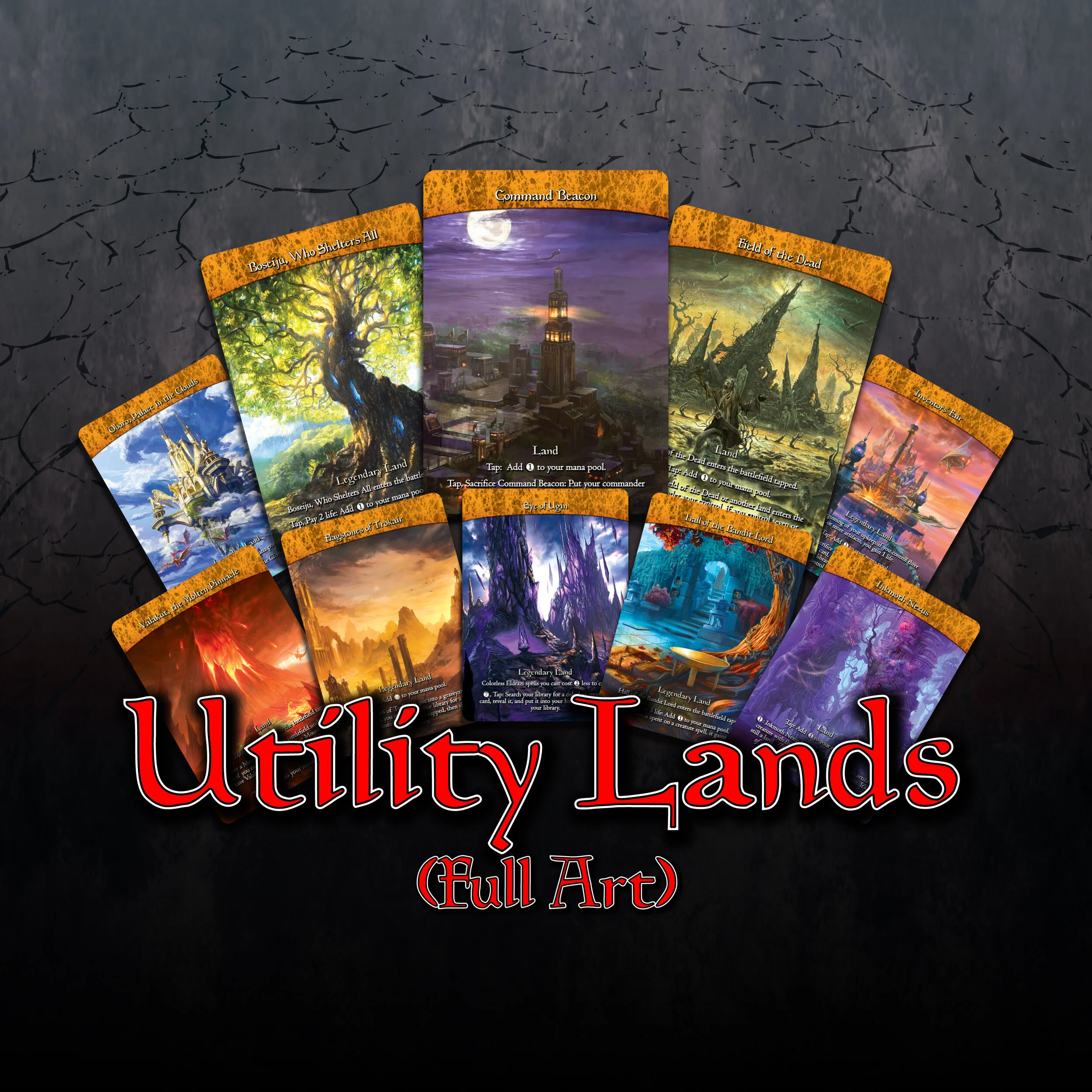 FULL ART (Borderless Art) Collection - 190+ Custom Cards — Magical ...