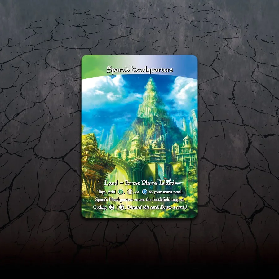 TRIOME LANDS - Set of 10 (Full Art) — Magical Creations Site