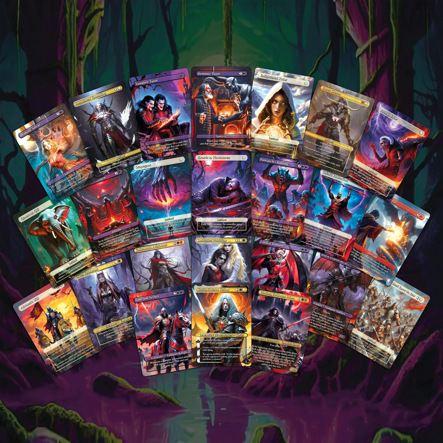 Custom MTG Alternate Art Proxies, Full Art, Dual Lands, Fetch Lands ...