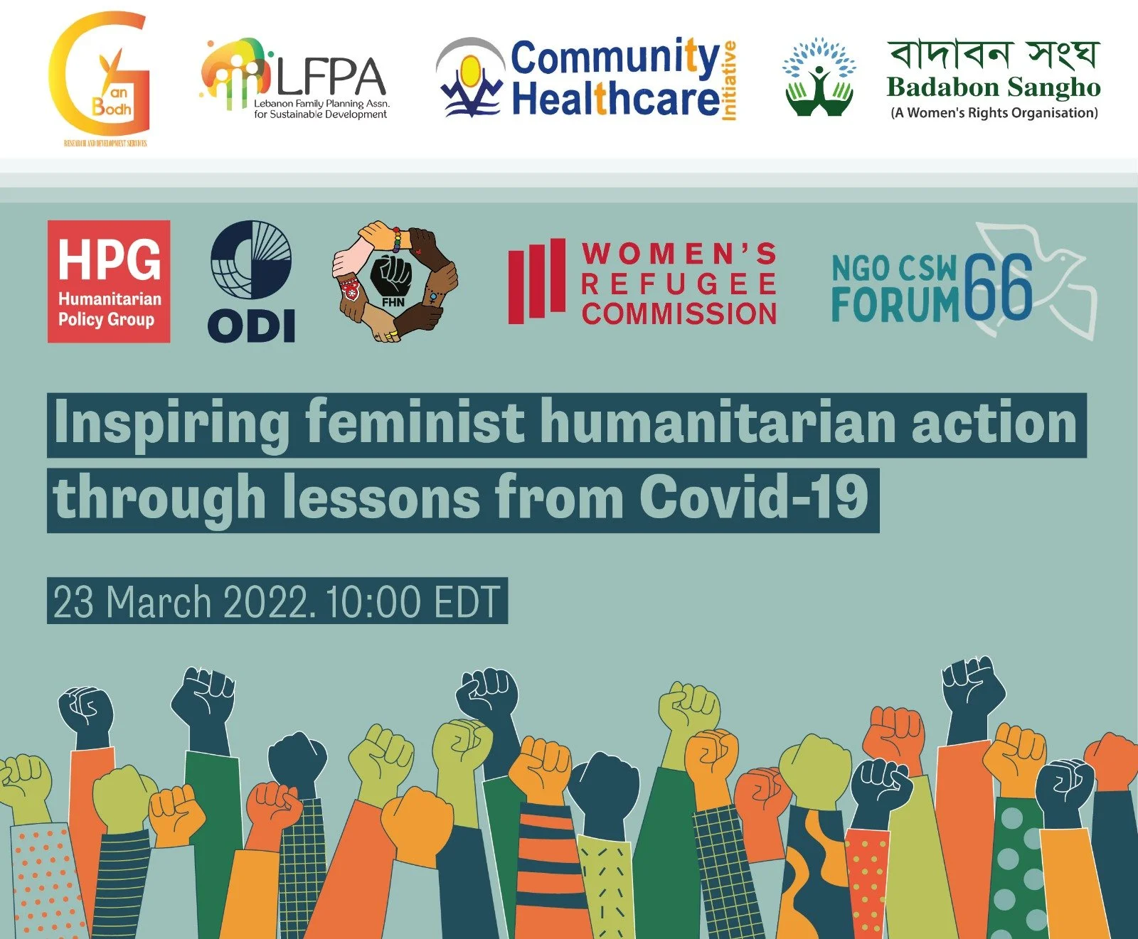 Inspiring feminist humanitarian action through lessons from Covid-19 ...