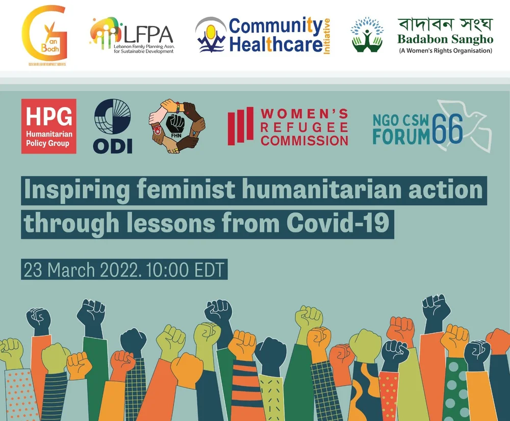 Upcoming events — Feminist Humanitarian Network