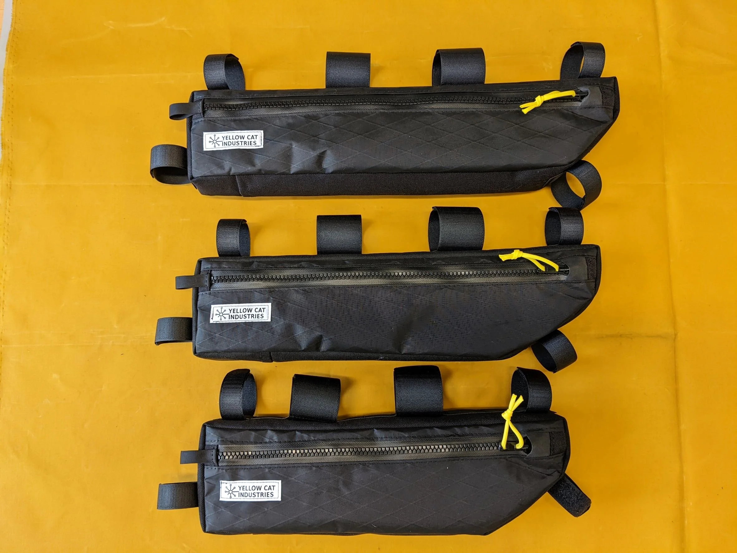 Crash Cat Half Frame Bag — Yellow Cat Industries, Bikepacking and bike ...