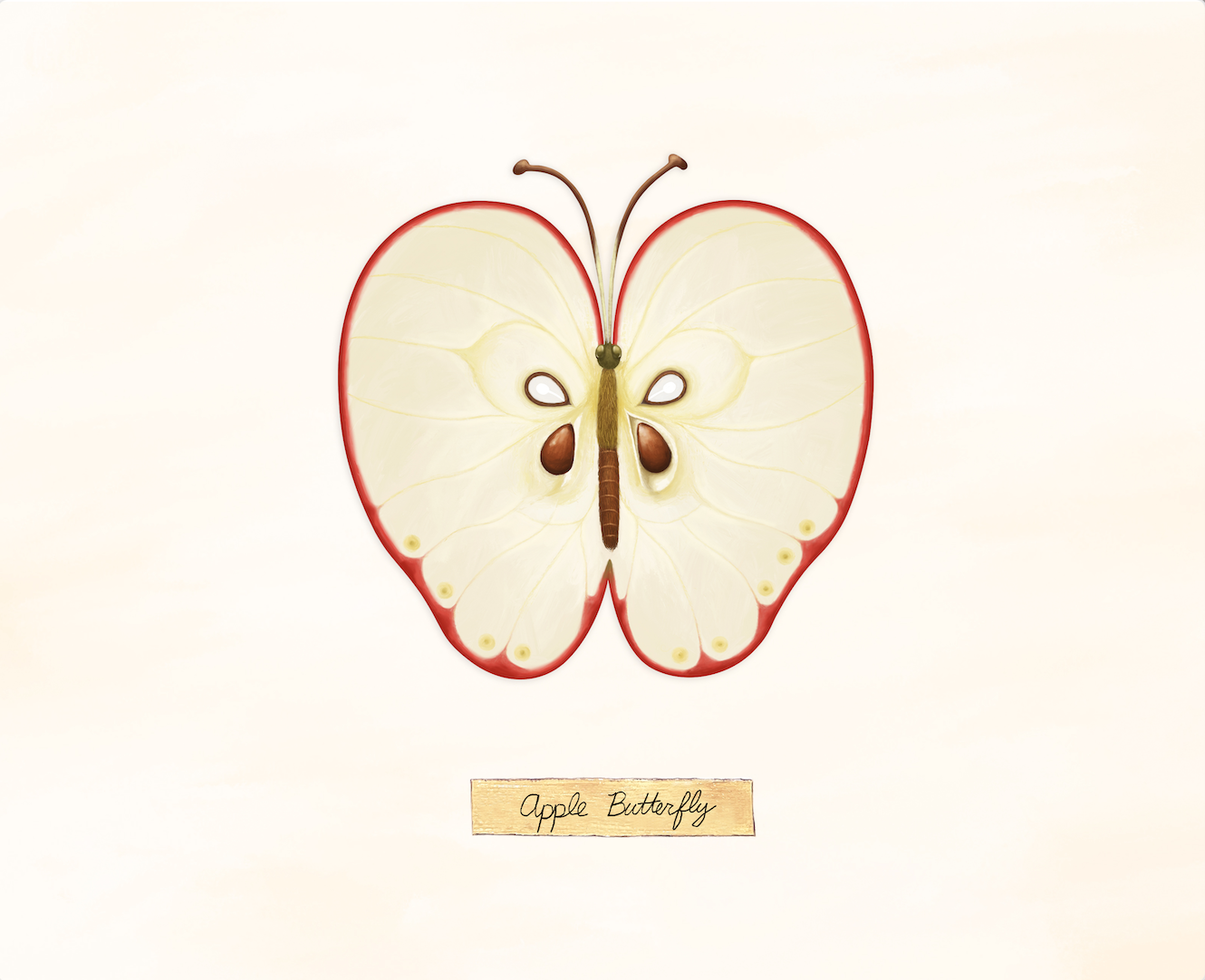 Apple Butterflies — HyeMin Kim