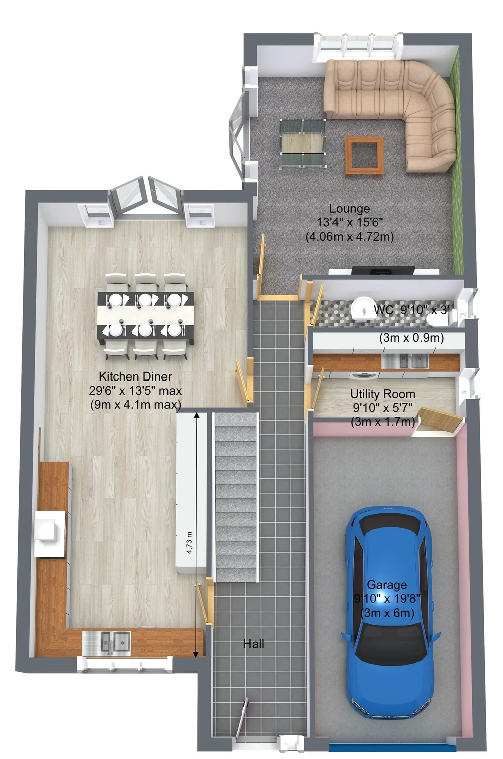 The Meadows Floor plan 1 2 5 8 — Your Building Works Ltd