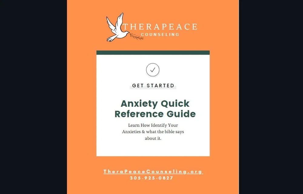 Free Anxiety Quick Reference Guide — Therapeace Counseling Christian ...
