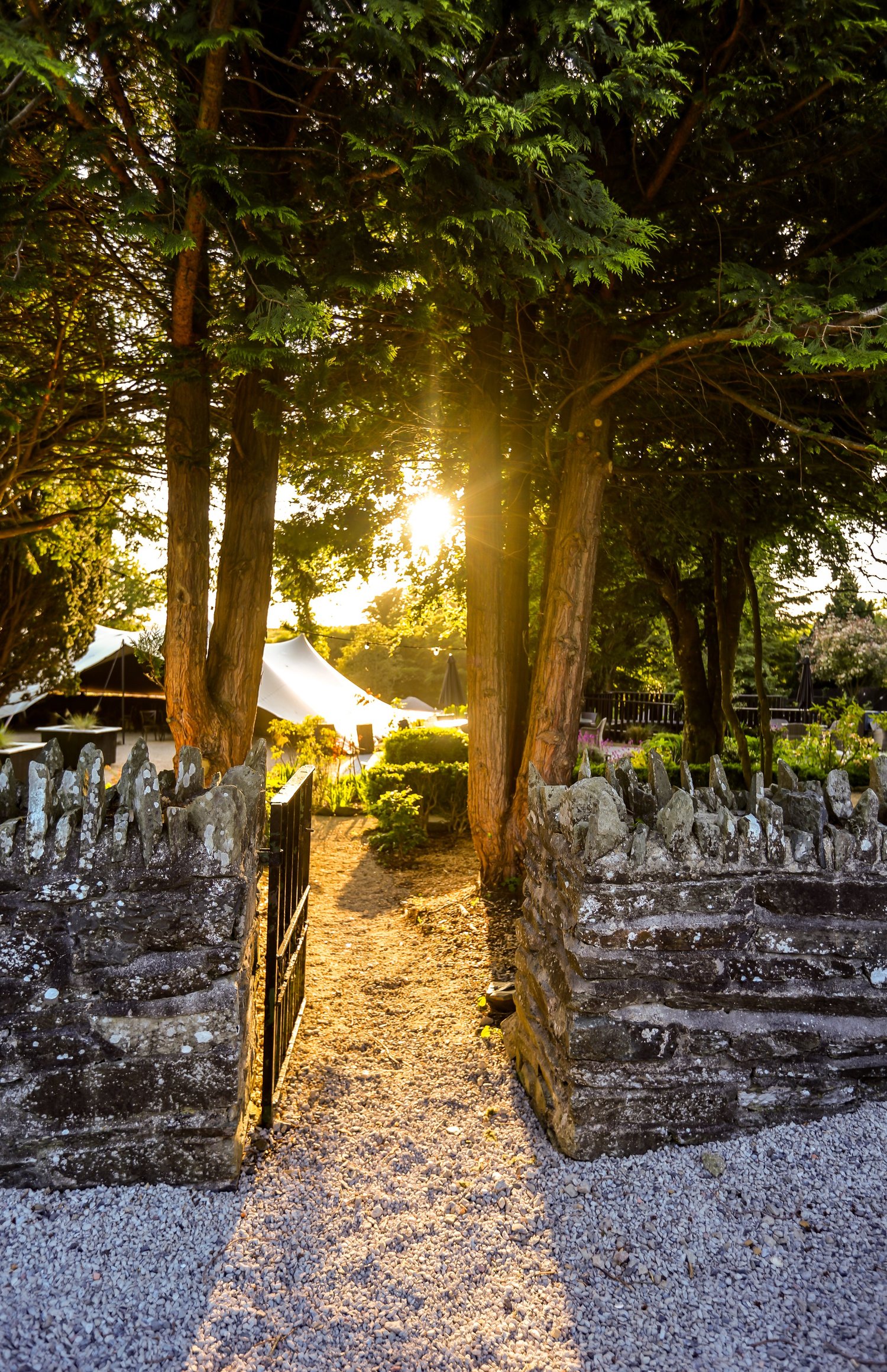 Poulaphouca House & Falls