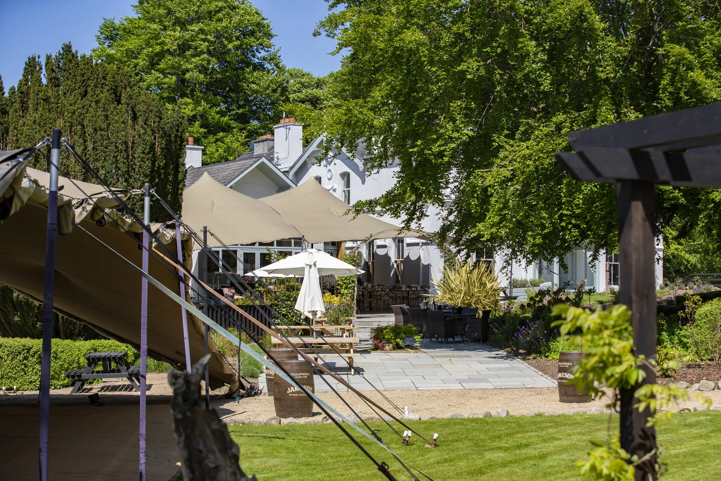 Poulaphouca House & Falls