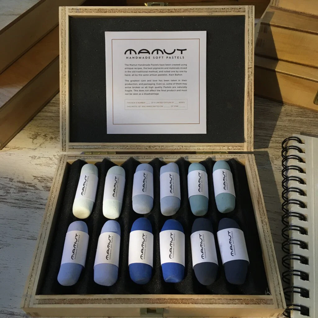 New MAMUT Handmade Soft Pastel Set Small - "Deep Blue" — MAMUT Handmade ...