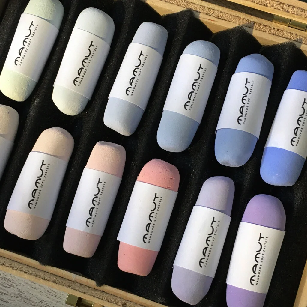 New MAMUT Handmade Soft Pastel Set Small - "Intense Cool" — MAMUT ...