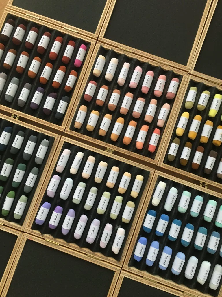 Mamut soft pastel sets, a selection of handmade soft pastels by Mamut ...